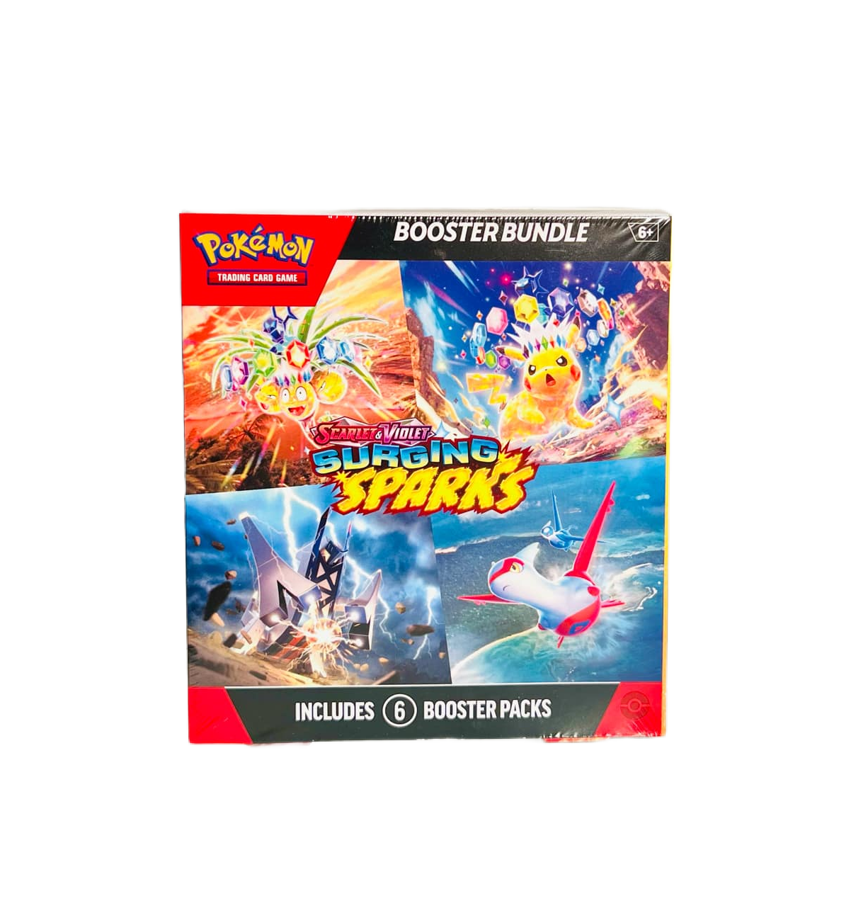 Booster Bundle Surging Sparks (6 Booster) - PokéMaths