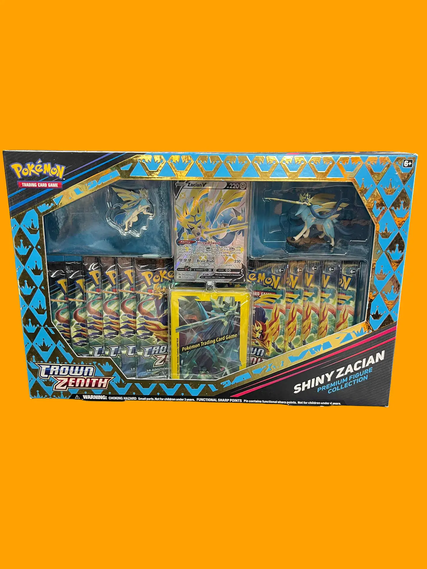 Shiny Zacian Premium Figure Collection - PokéMaths